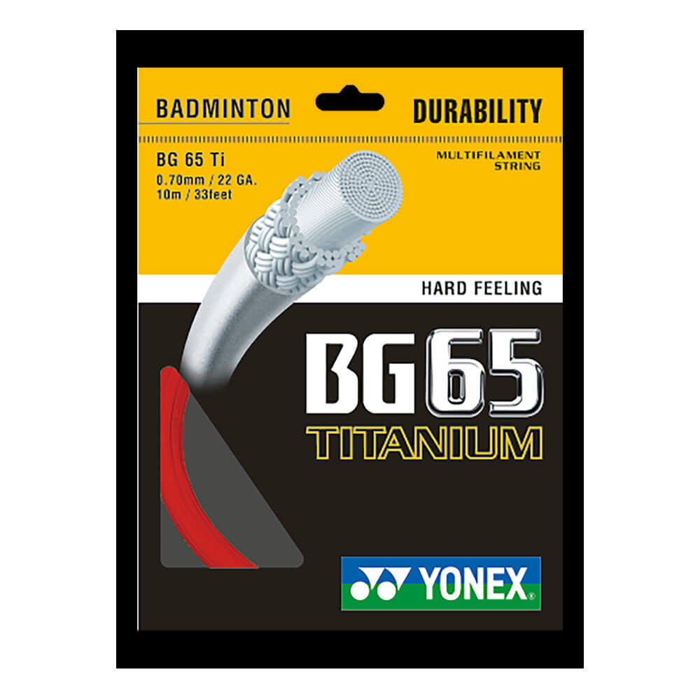Yonex BG65 Titanium Badminton Strings - Big Value Shop