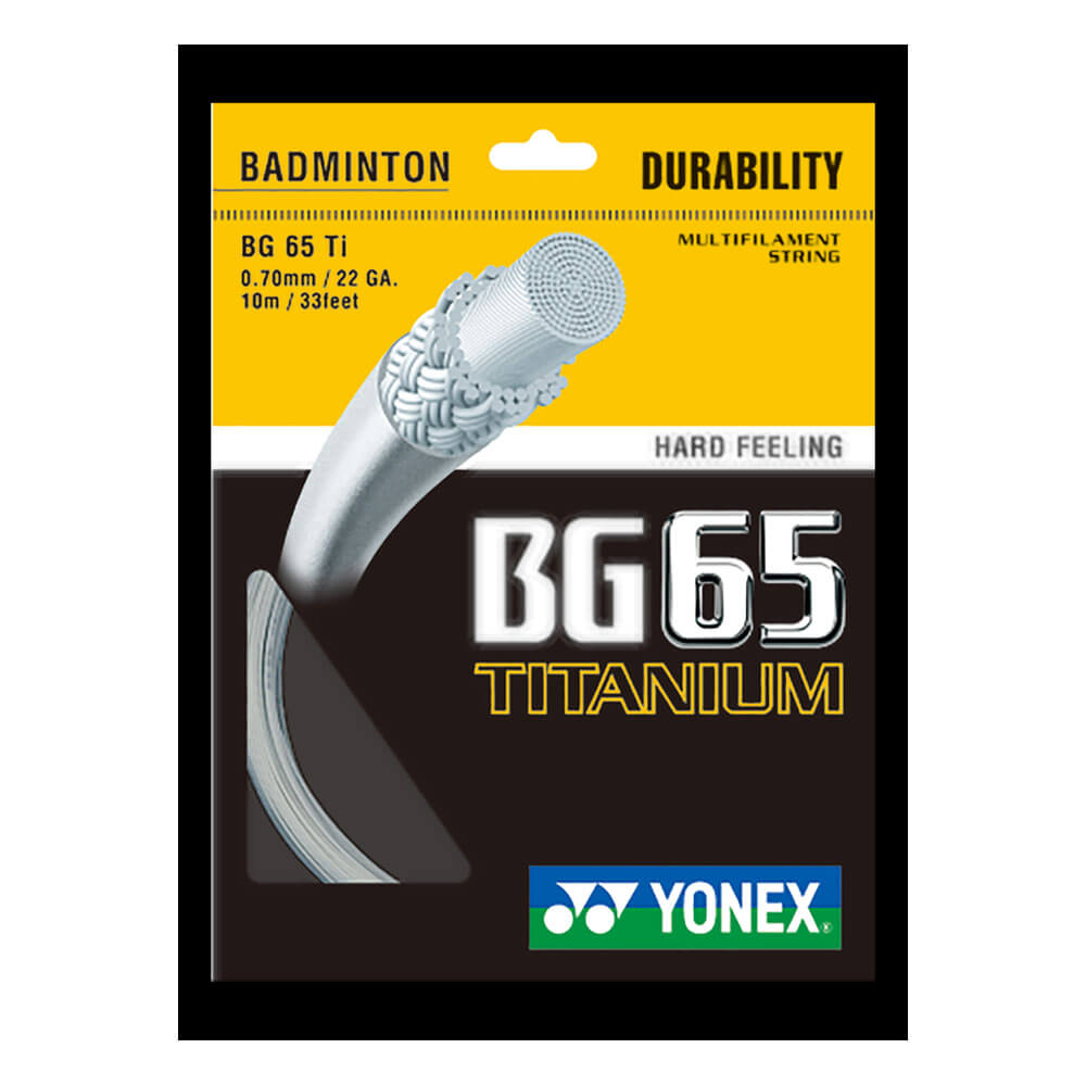 Yonex BG65 Titanium Badminton Strings - Big Value Shop