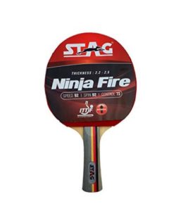 Stag Ninja Fire Table Tennis Racquet - Big Value Shop