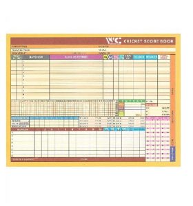 WillCraft Cricket Score Book - Big Value Shop