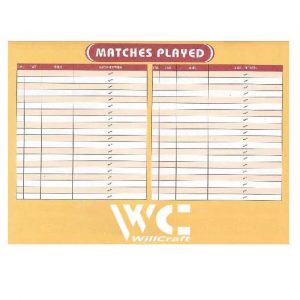 WillCraft Cricket Score Book - Big Value Shop