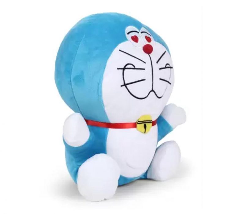 Doraemon Smiling Plush Toy | Age Group 9+ Months - Big Value Shop