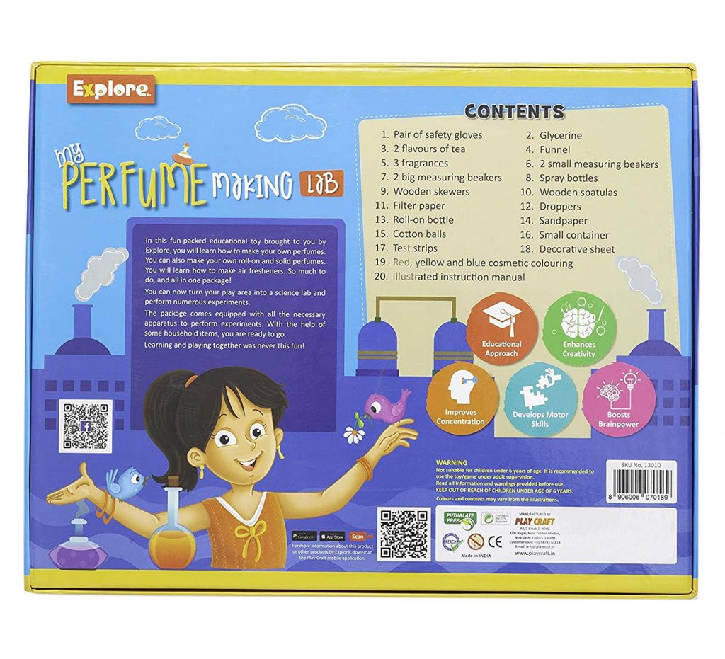 Explore My Perfume Making Lab | Stem Learning While Playing | Age Group ...