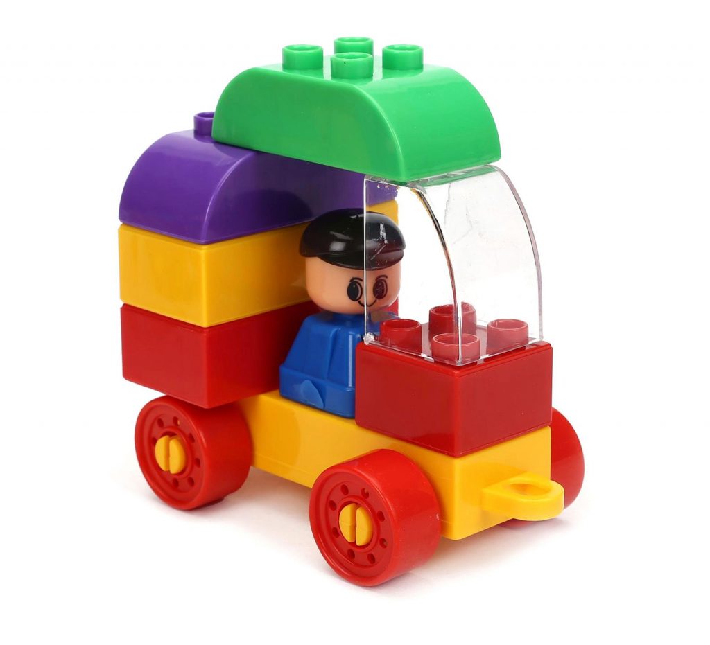 Virgo Toys Play Blocks Highway Vehicle Set | 33 Pieces - Big Value Shop