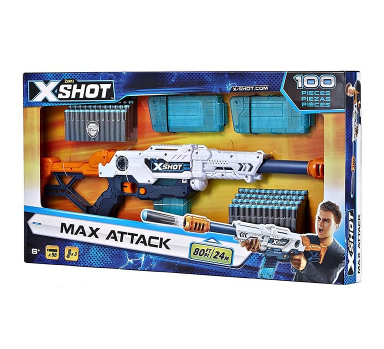 X-Shot 100 Pieces Clip Value Pack | X-Shot Clip Blaster Large Max ...