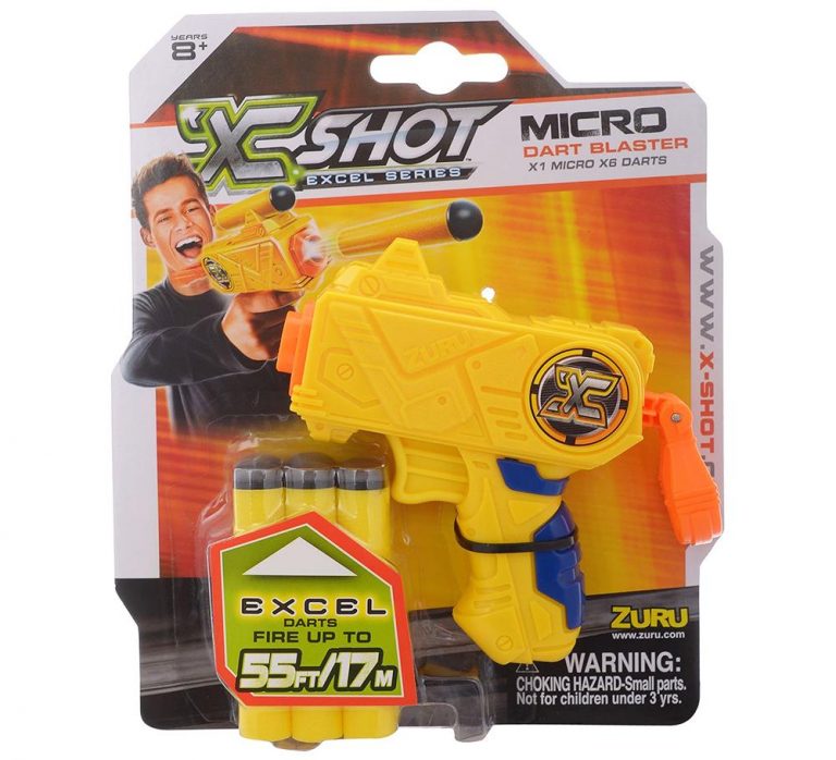 X-Shot Micro Dart Blaster | 6 Darts - Big Value Shop