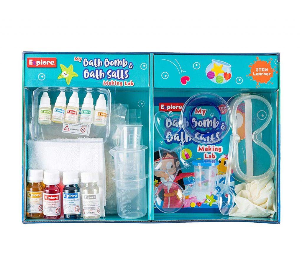 Explore My Bath Bomb & Bath Salts Making Lab | Stem Learning While ...