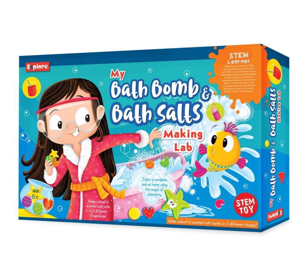 Explore My Bath Bomb & Bath Salts Making Lab | Stem Learning While ...