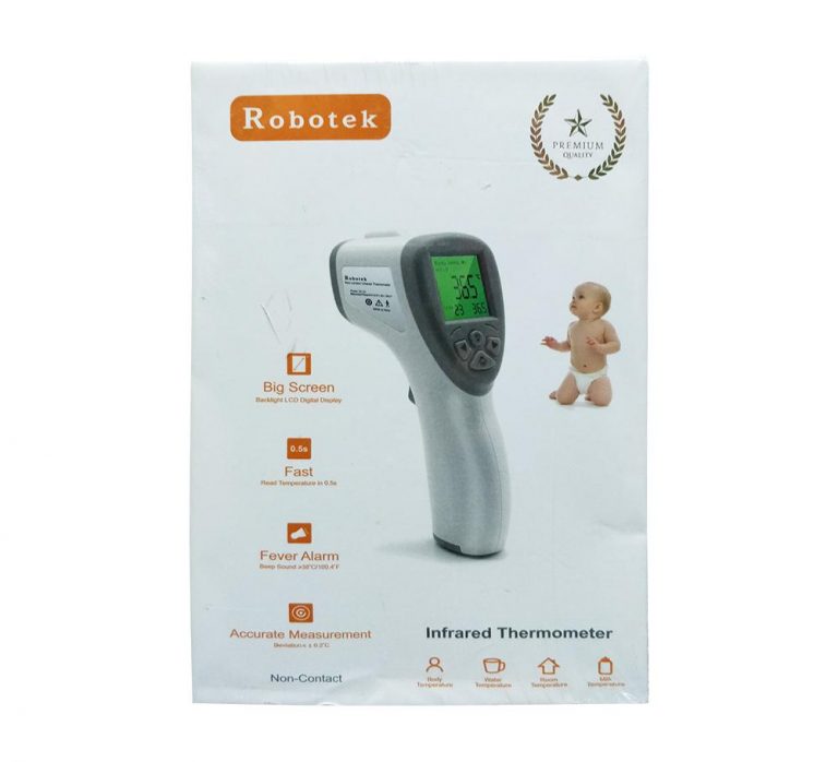 Robotek Infrared Thermometer | Temperature Gun | Non Contact ...
