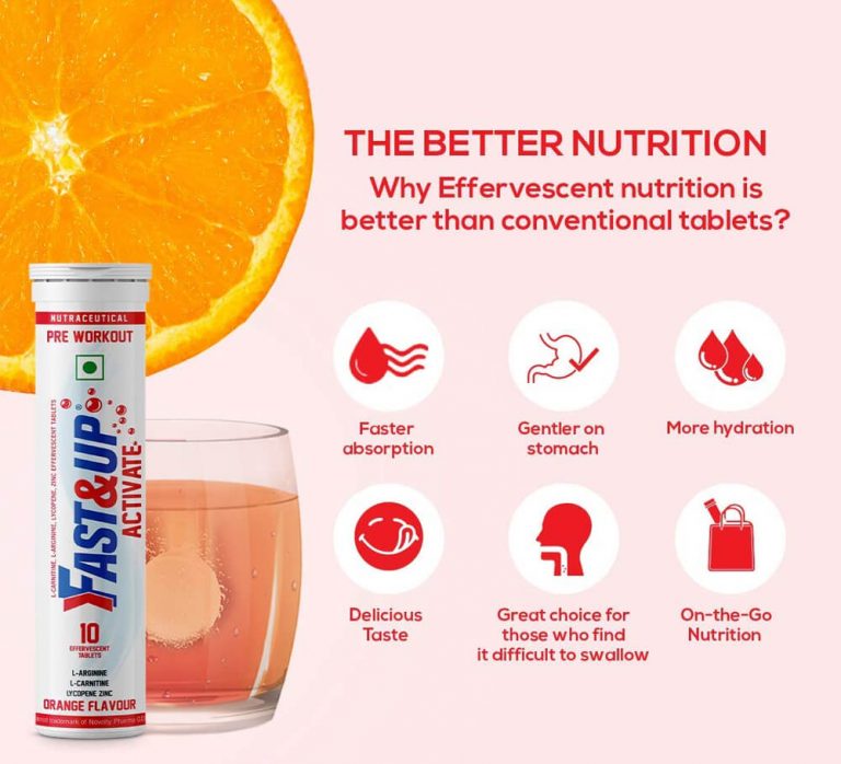 Fast&Up Activate |10 Tablets | 80g | Performance Booster - Big Value Shop