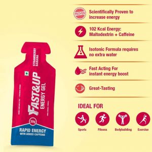 Fast&Up Energy Gel | 30g | Instant Energy Boost - Big Value Shop