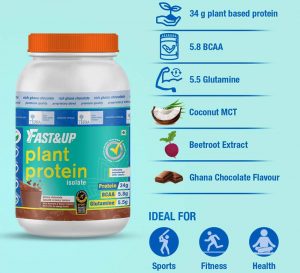 Fast&Up Terra Plant Protein | Plant Based Protein Supplement - Big ...