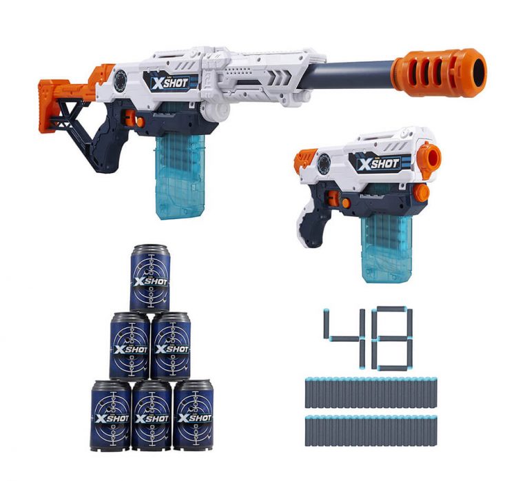 X-Shot Max Attack & Hurricane | Clip Blaster Combo Pack - Big Value Shop