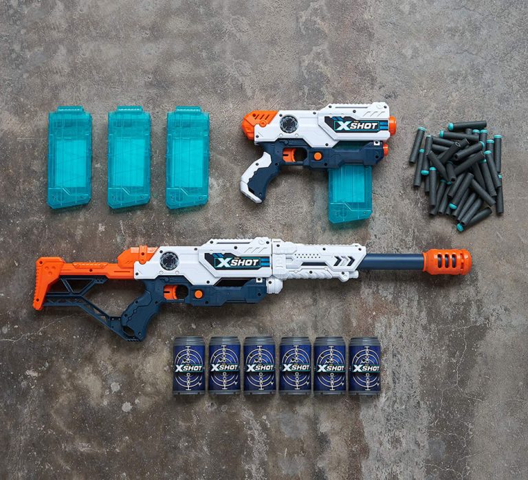 X-Shot Max Attack & Hurricane | Clip Blaster Combo Pack - Big Value Shop