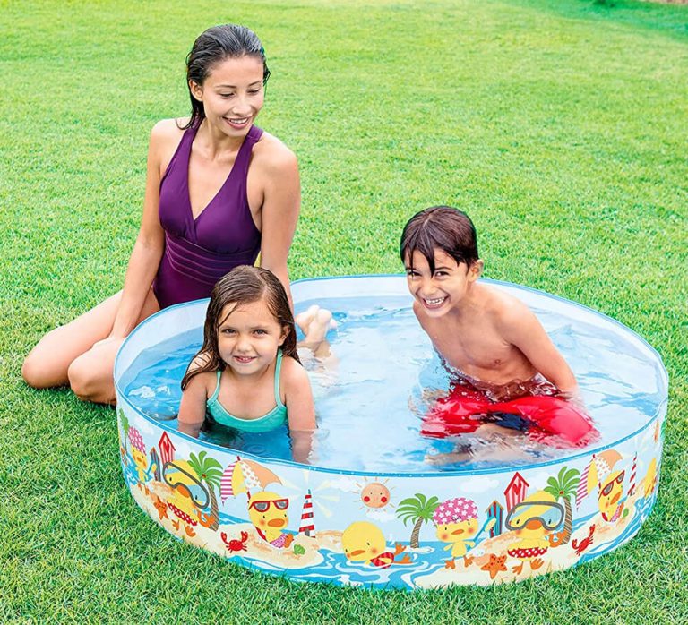 Intex 58477 Ocean Snapset Play Pool | 4 Foot Kids Swimming Pool - Big ...
