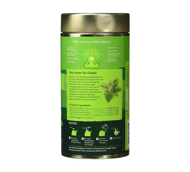 Organic India Tulsi Green Tea Classic | Refreshing - Big Value Shop