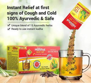 Dabur Honitus Hot Sip | Herbal Drink | Pack of 30 Sachets - Big Value Shop