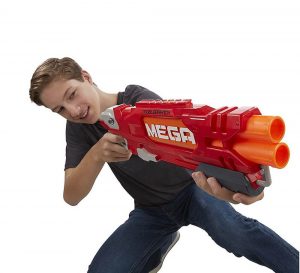 NERF N-Strike Mega Doublebreach Blaster | 2 Darts - Big Value Shop