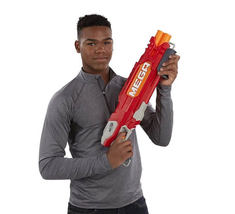 NERF N-Strike Mega Doublebreach Blaster | 2 Darts - Big Value Shop