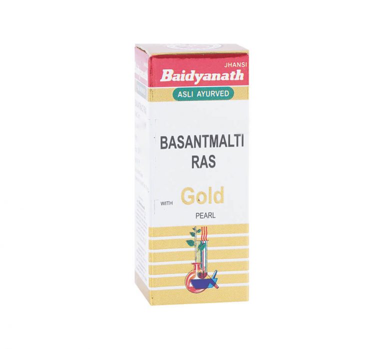 Baidyanath Basant Malti Ras | With Gold Pearl - Big Value Shop