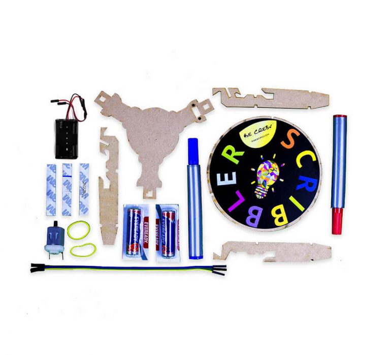 Be Cre8v Scribbler Robot | Robotics and Electronics - Big Value Shop