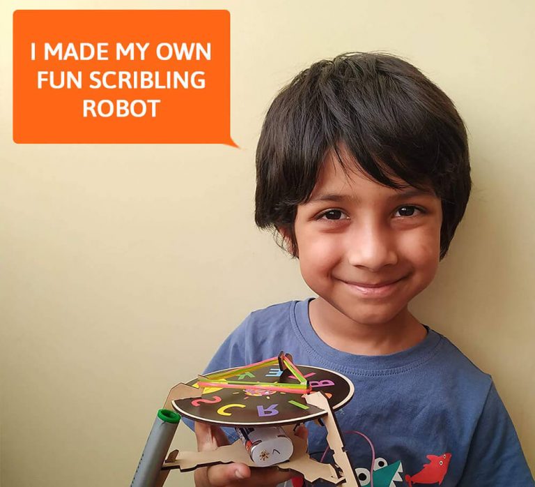 Be Cre8v Scribbler Robot | Robotics and Electronics - Big Value Shop