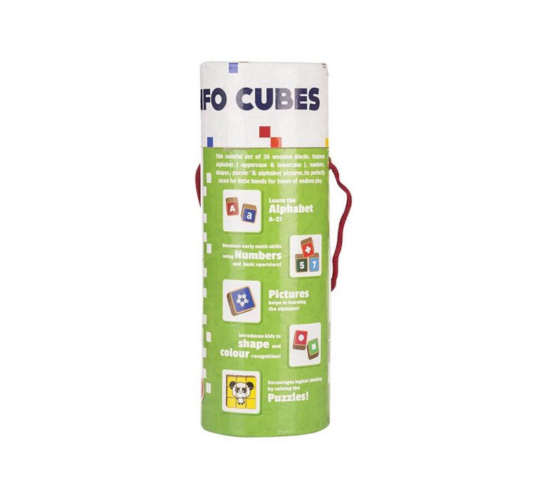 Funskool Info Cubes | Giggles Educational Set | Suitable for 3+Years - Big Value Shop