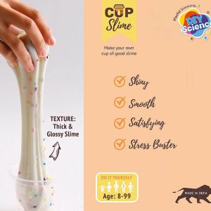 DIYScience Funfetti Cake Slime Kit | Suitable for 8 to 99 Years - Big ...