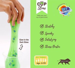 DIYScience Creepy Alien Slime Kit | Suitable for 8 to 99 Yrs - Big ...