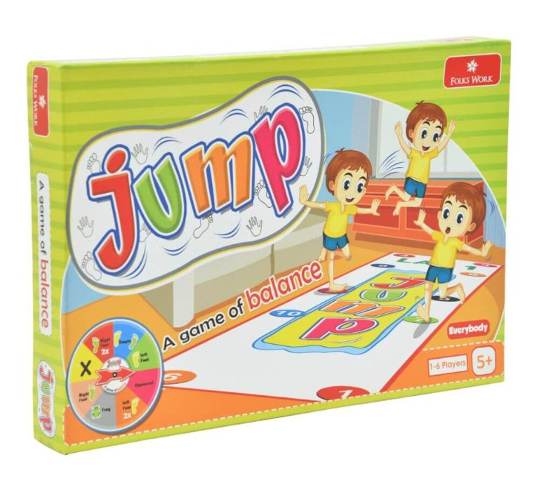 Folks Work Jump | Board Game | Suitable for 5+Yrs Kids - Big Value Shop