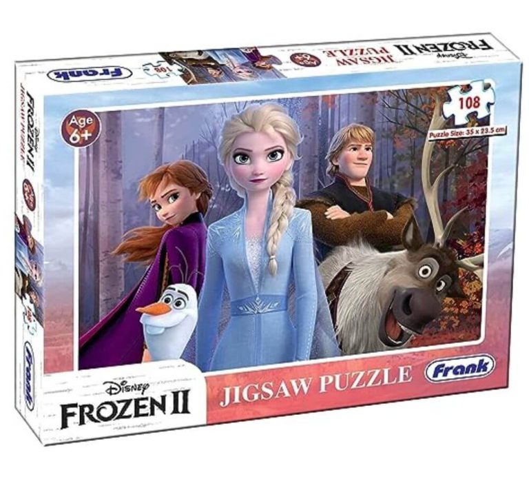 Frank Disney Frozen II Jigsaw Puzzle | 108 Piece - Big Value Shop