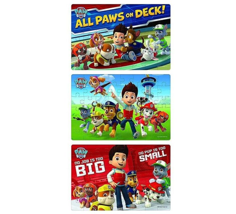 Frank Paw Patrol Jigsaw Puzzle | 48 Pieces | 3 in 1 Puzzle - Big Value Shop