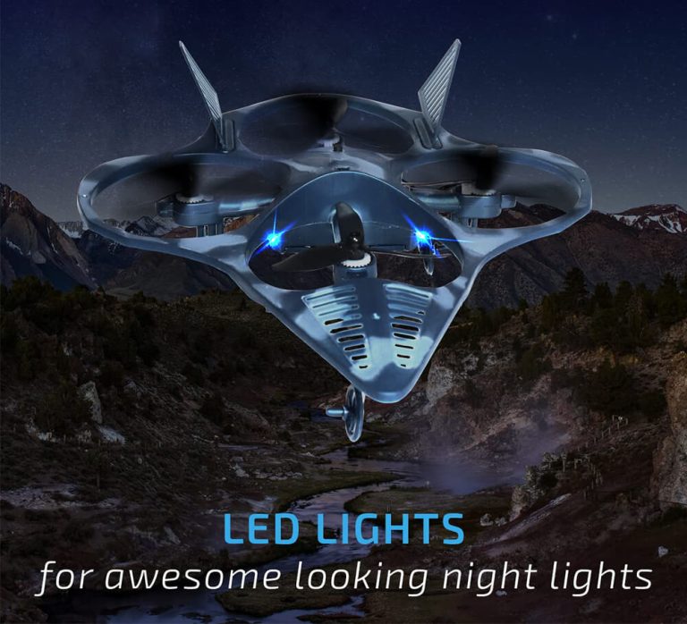 Sirius Toys Jet Fighter Drone | Quadcopter Remote Control Drone - Big ...