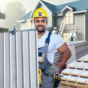 Roof PUF Panel – 100mm | 100 sqm | Best Puff Sheet Roofing Price - Big ...